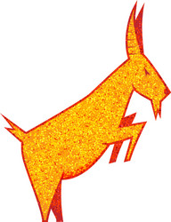 Golden Goat Vector Images (über 770)