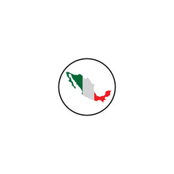 Mexico map icon Royalty Free Vector Image - VectorStock