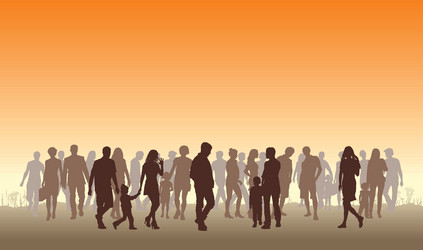 People of group Royalty Free Vector Image - VectorStock