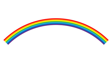 Spread rainbow Royalty Free Vector Image - VectorStock