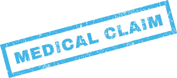 Medical claim approved sign or stamp Royalty Free Vector