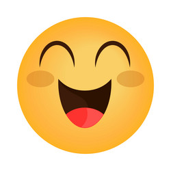 Enthusiastic Face Emoji
