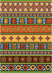 African pattern Royalty Free Vector Image - VectorStock