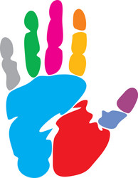 Kids Hand Print Vector Images (over 60,000)