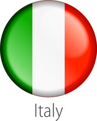 Italy Flag Button Vector Images (over 2,400)