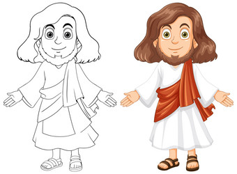 Jesus Outline Vector Images (over 13,000)