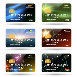 Debit Card Template Vector Images (over 6,300)