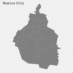 Toluca mexico city map in retro style outline Vector Image
