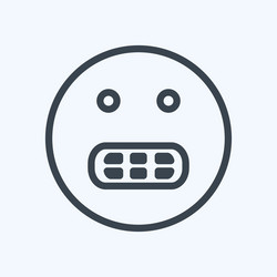 Emoticon Oops Smiley Vector Images (over 120)