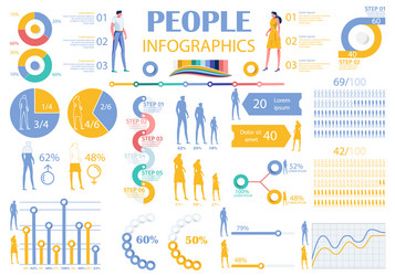 Discrimination types infographic template Vector Image