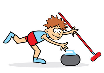 Funny Curling Ice Vector Images (96)