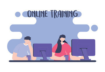 Computer Training Clip Art