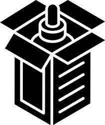 Syrup box Royalty Free Vector Image - VectorStock