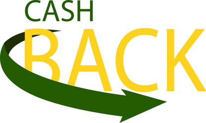 Cash back background Royalty Free Vector Image