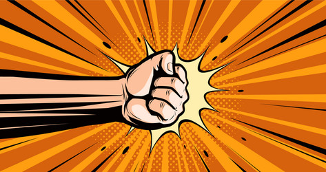 Fist Smash Punch Vector Images (47)