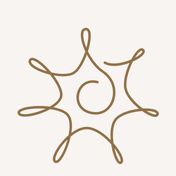 Sun continuous line art one line sketch sunny Vector Image