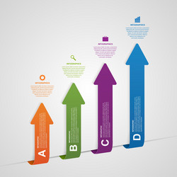 Abstract options infographics template Royalty Free Vector