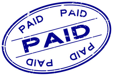 Paid Stamp Vector Images within Business & Finance (over 590)