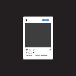 Instagram emoji slider question Royalty Free Vector Image