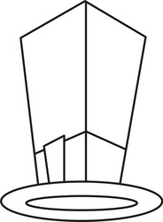 Top Hat Outline Vector Images (over 4,300)