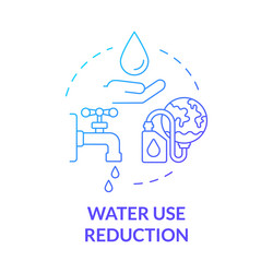 Save water loop concept icon Royalty Free Vector Image