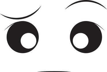 Cartoon Expression Face Indifferent Vector Images (over 250)