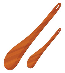 Kitchen sticks on a white background Royalty Free Vector