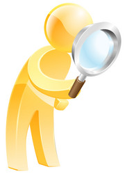 Magnifying Glass Person Icon Vector Images (over 9,800)