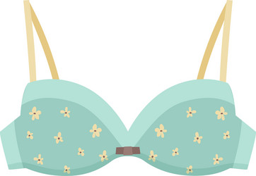 Sexy vintage red bra Royalty Free Vector Image