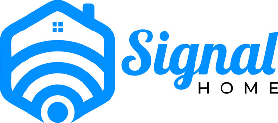 D sunbrush wifi logo design Royalty Free Vector Image