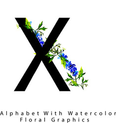 Alphabet x for x-ray with the good animation Vector Image