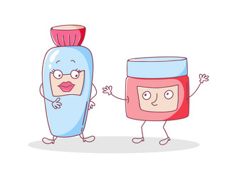 Cartoon Comic Lotion Vector Images (over 130)