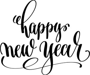 Happy New Year Lettering Vector Images (over 91,000)