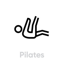 Pilates Icon Vector Images (over 4,000)