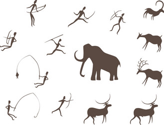 Cave Drawings Vector Images (over 3,000)