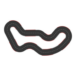 Straight Race Track Vector Images (over 390)