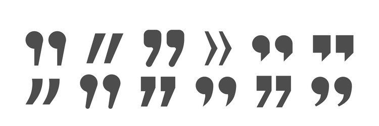 Double Quotes Vector Images (over 2,800)