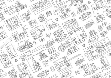 Engineering backgrounds mechanical Royalty Free Vector Image