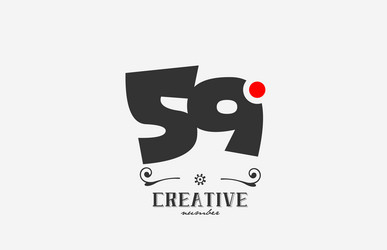 Number 59 Vector Images (over 400)