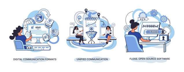 Word cloud of software related items digital Vector Image