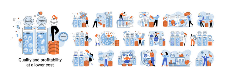 Cost of Quality Vector Images (over 2,300)