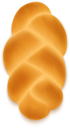 Rustic Round Bread Icon Royalty Free Vector Image