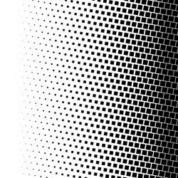 Checkered squares halftone square tiles mosaic Vector Image