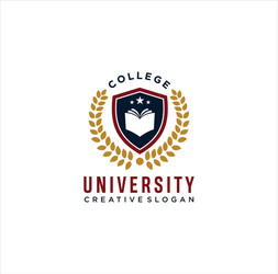 Education icon for university college academy Vector Image