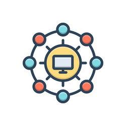 Connectivity Royalty Free Vector Image - VectorStock