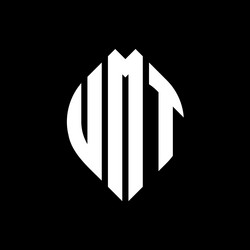 Umt logo letter design Royalty Free Vector Image