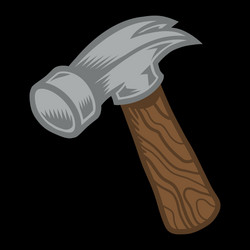 Hammer Royalty Free Vector Image - VectorStock