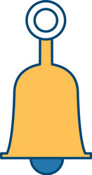 Restaurant bell service Royalty Free Vector Image