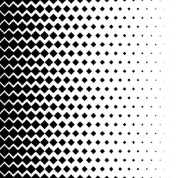 Checkered squares halftone square tiles mosaic Vector Image