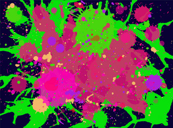 Dark paint splashes background Royalty Free Vector Image